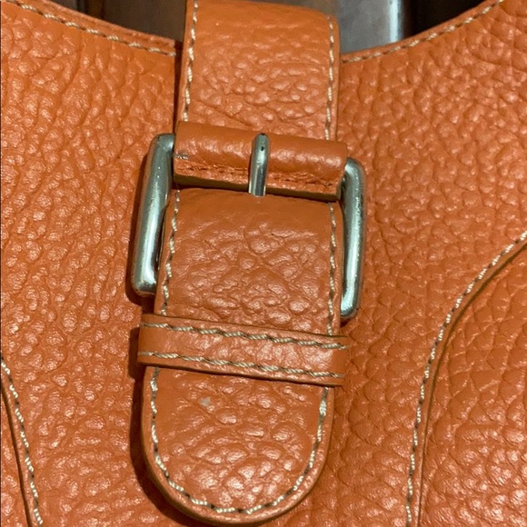 Michael Kors | Bags | Michael Kors Melon Pebble Leather Shoulder Bag ...